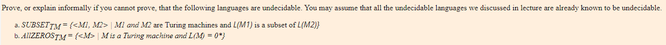 Solved Prove, or explain informally if you cannot prove, | Chegg.com
