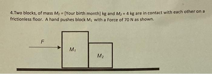 Solved a) Draw Force Diagrams ( Free body diagrams) for both | Chegg.com