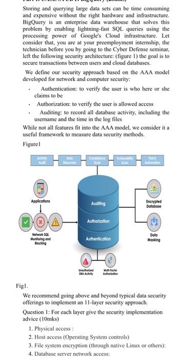 Solved Storing and querying large data sets can be time | Chegg.com