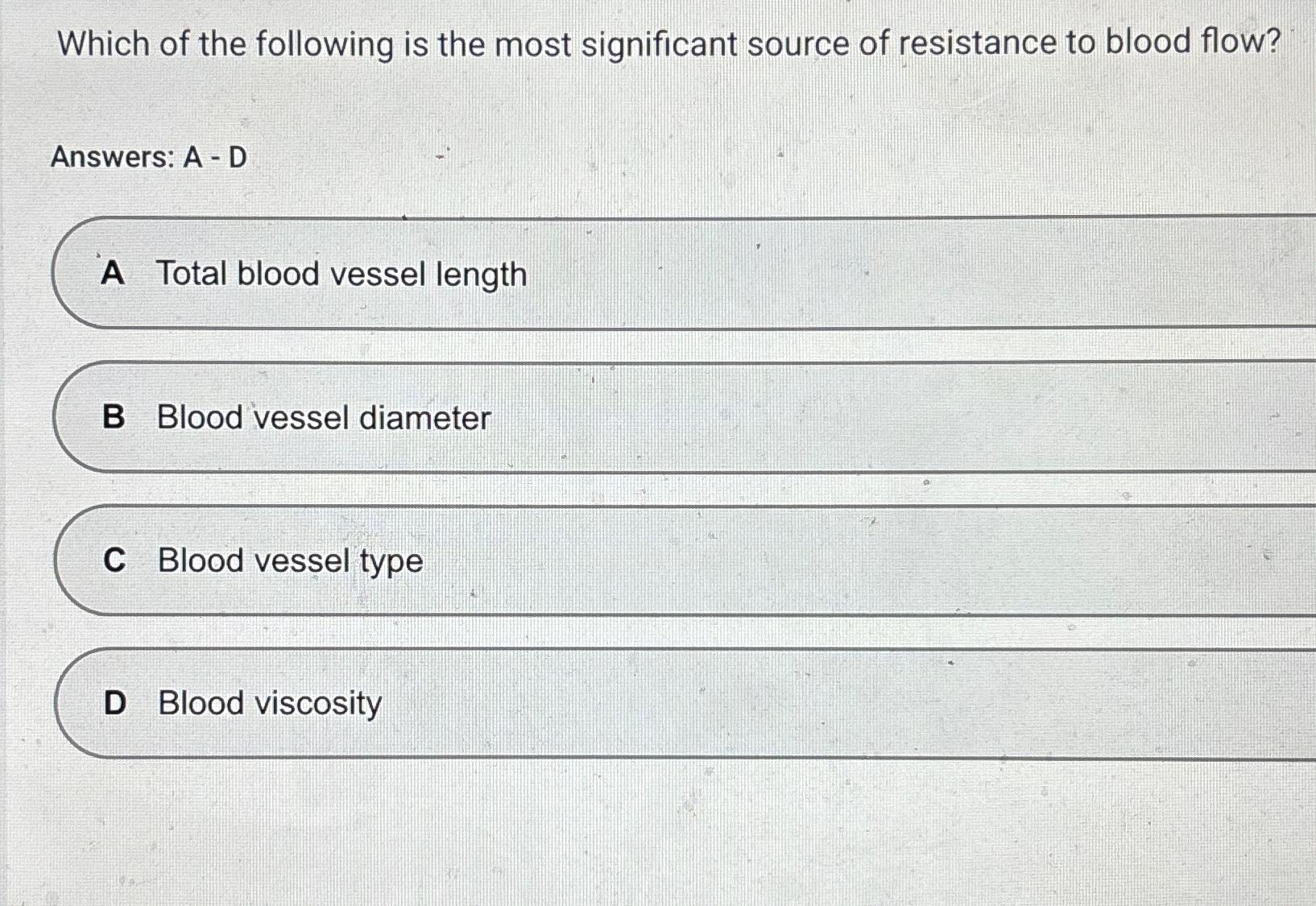 Solved Which of the following is the most significant source | Chegg.com