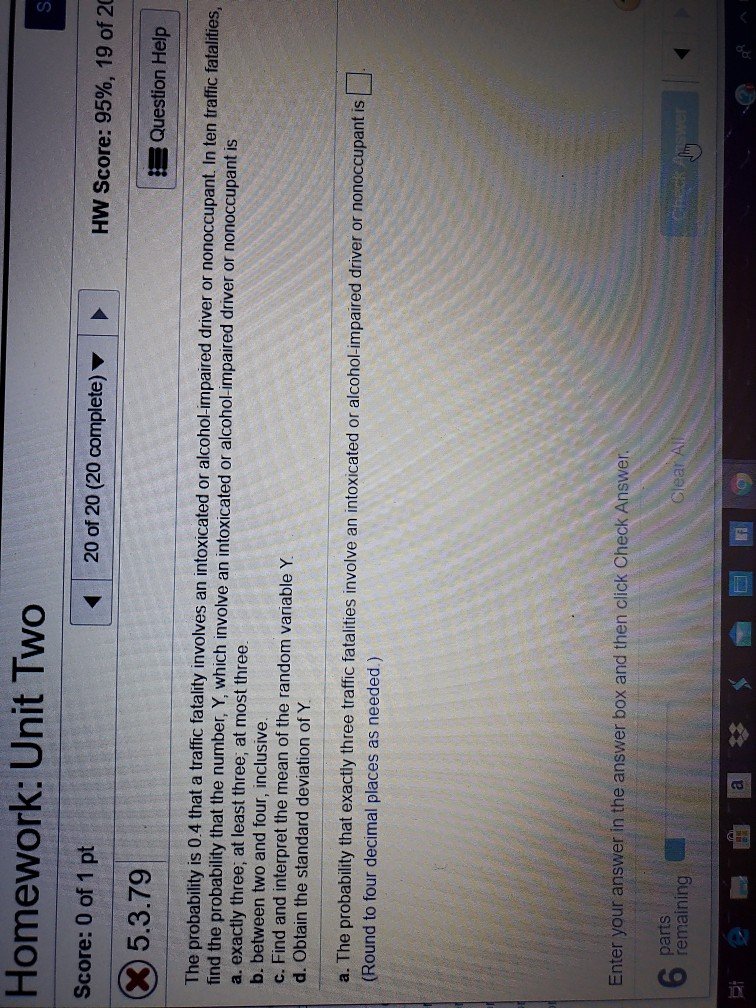Solved Homework Unit Two Score 0 Of 1 Pt 20 Of 20 20