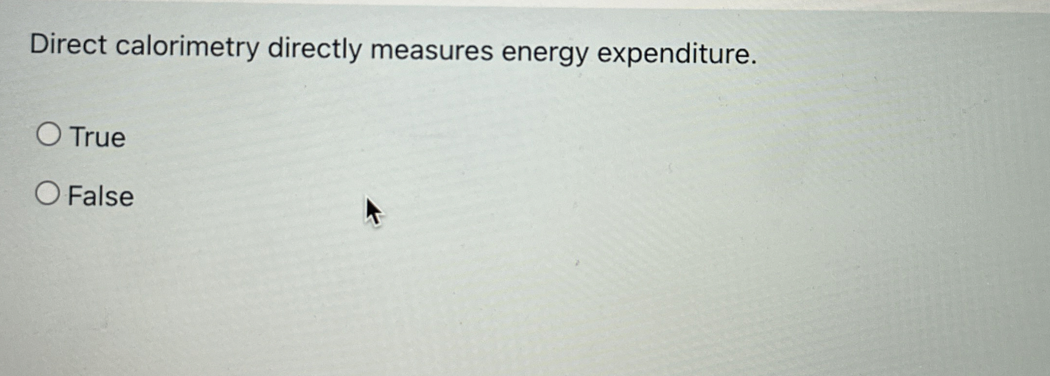 Solved Direct calorimetry directly measures energy | Chegg.com