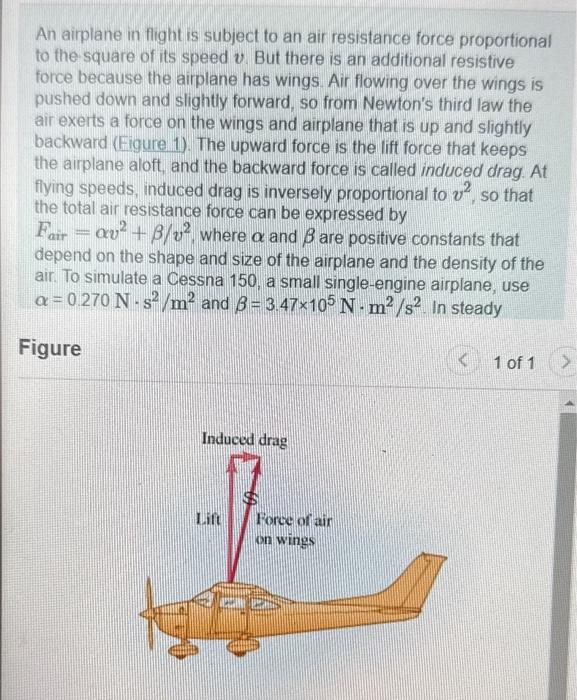 Air Resistance Force