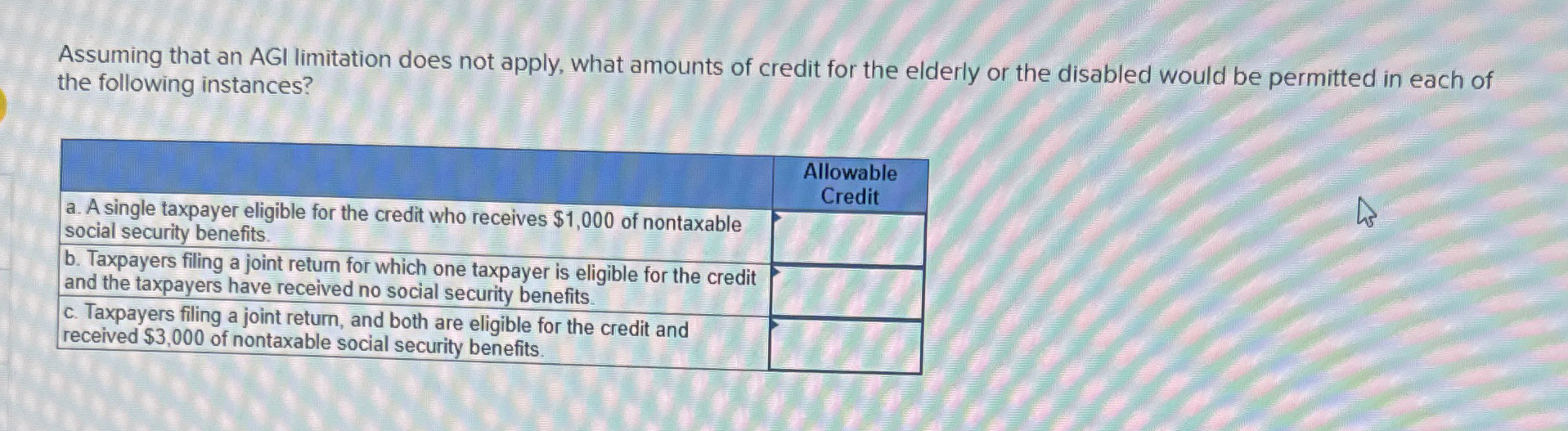 Solved Steps for How to solve Assuming that an AGI | Chegg.com