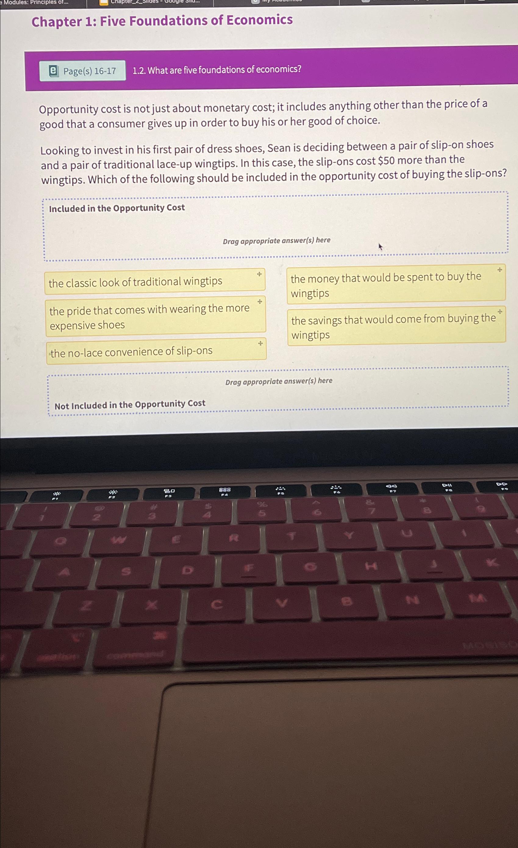 Solved Chapter 1: Five Foundations of Economics1.2. ﻿What | Chegg.com
