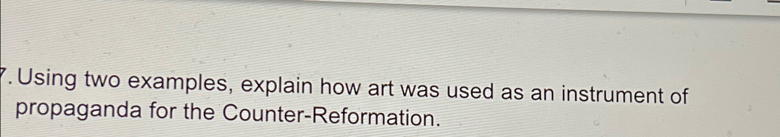 Solved Using two examples, explain how art was used as an | Chegg.com Solved Using two examples, explain how art was used as an | Chegg.com