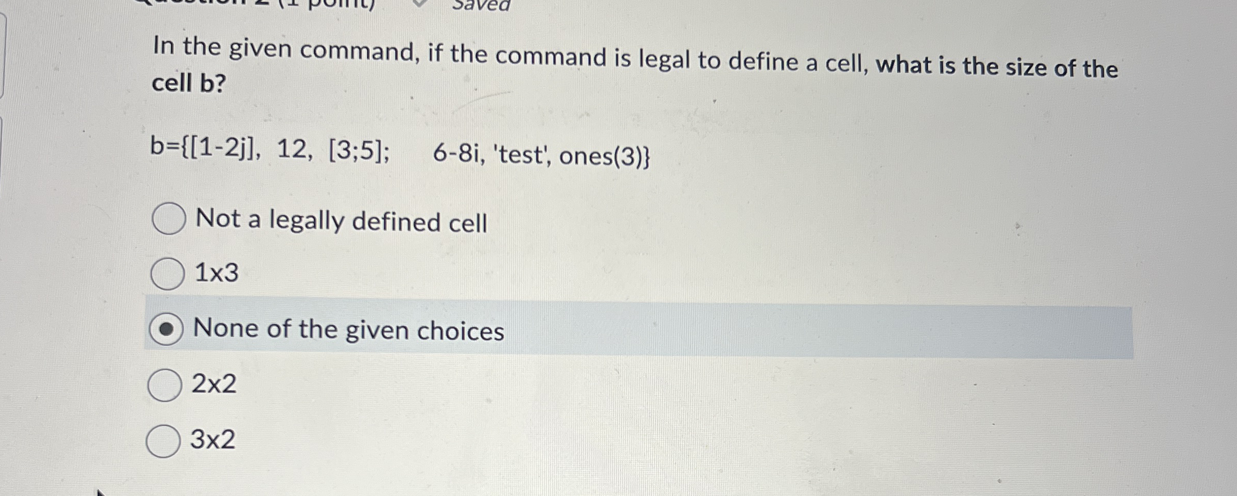 Solved In the given command, if the command is legal to | Chegg.com