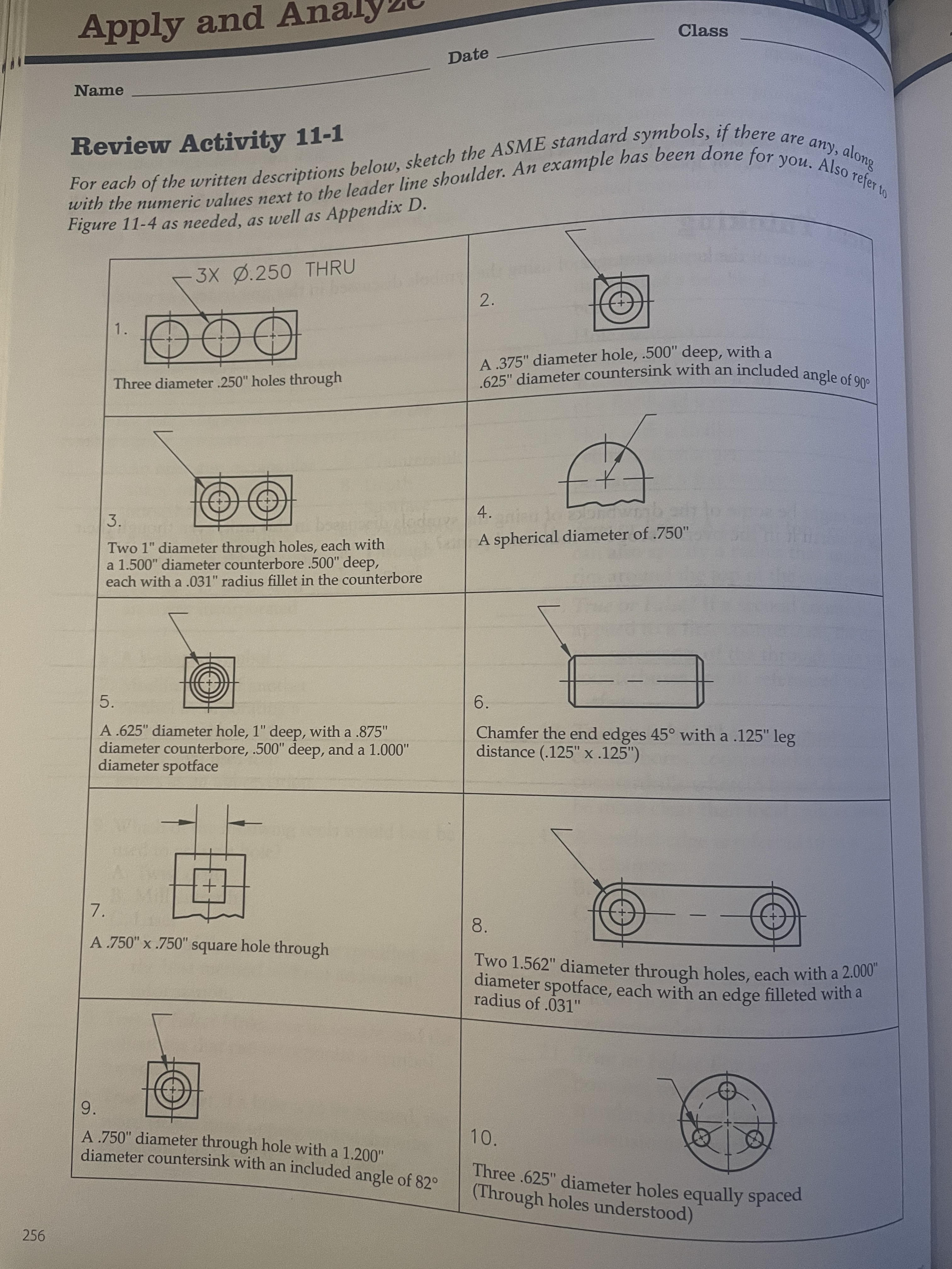 Solved Review Activity 11-1For each of the written | Chegg.com