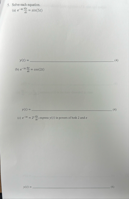 Solved Solve each | Chegg.com