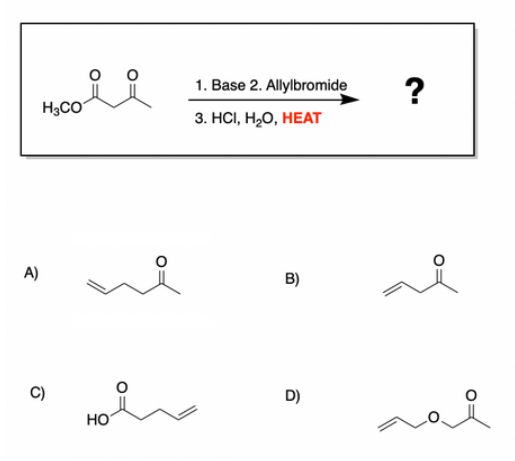 Solved What is the outcome of the reaction sequence? | Chegg.com