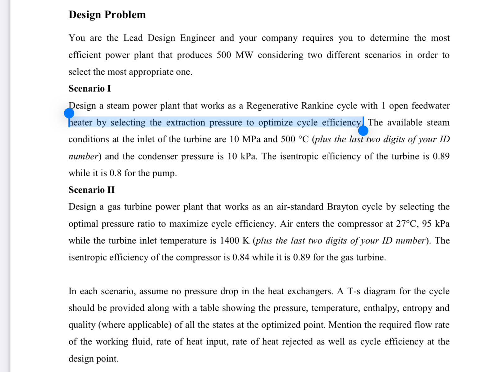 Solved Using EES WHAT IS THE CODE FOR Design Problem ﻿to | Chegg.com