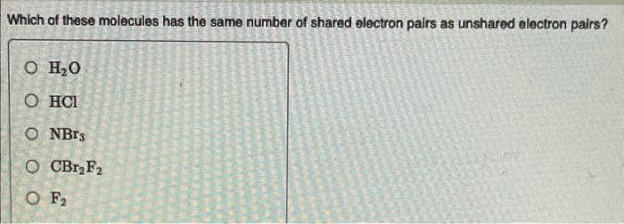 Solved Which of these molecules has the same number of | Chegg.com Solved Which of these molecules has the same number of | Chegg.com