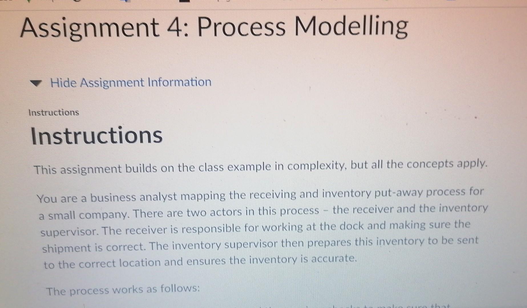 Solved Instructions This assignment builds on the class | Chegg.com