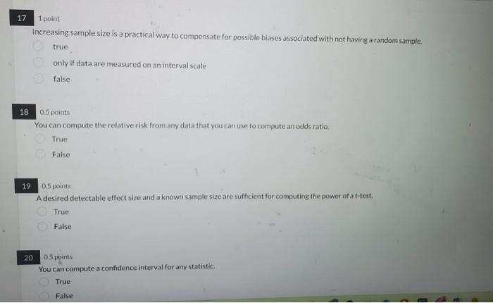 Solved 0 5 Points The Yates Correction Should Be Applied To
