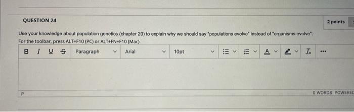 Solved Use your knowledge about population genetics (chapter | Chegg.com