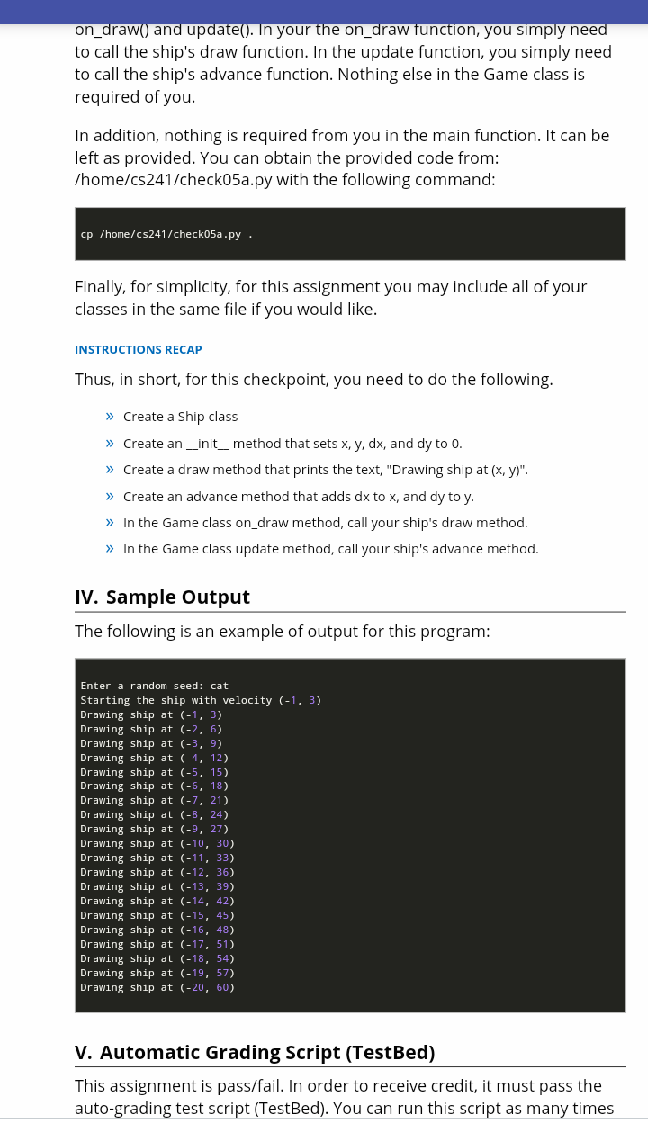 BYU IDAHO 00 Programming and Data Structures CS 241 | Chegg.com