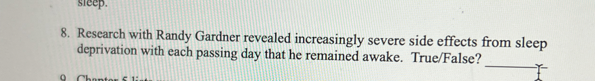 Research with Randy Gardner revealed increasingly | Chegg.com
