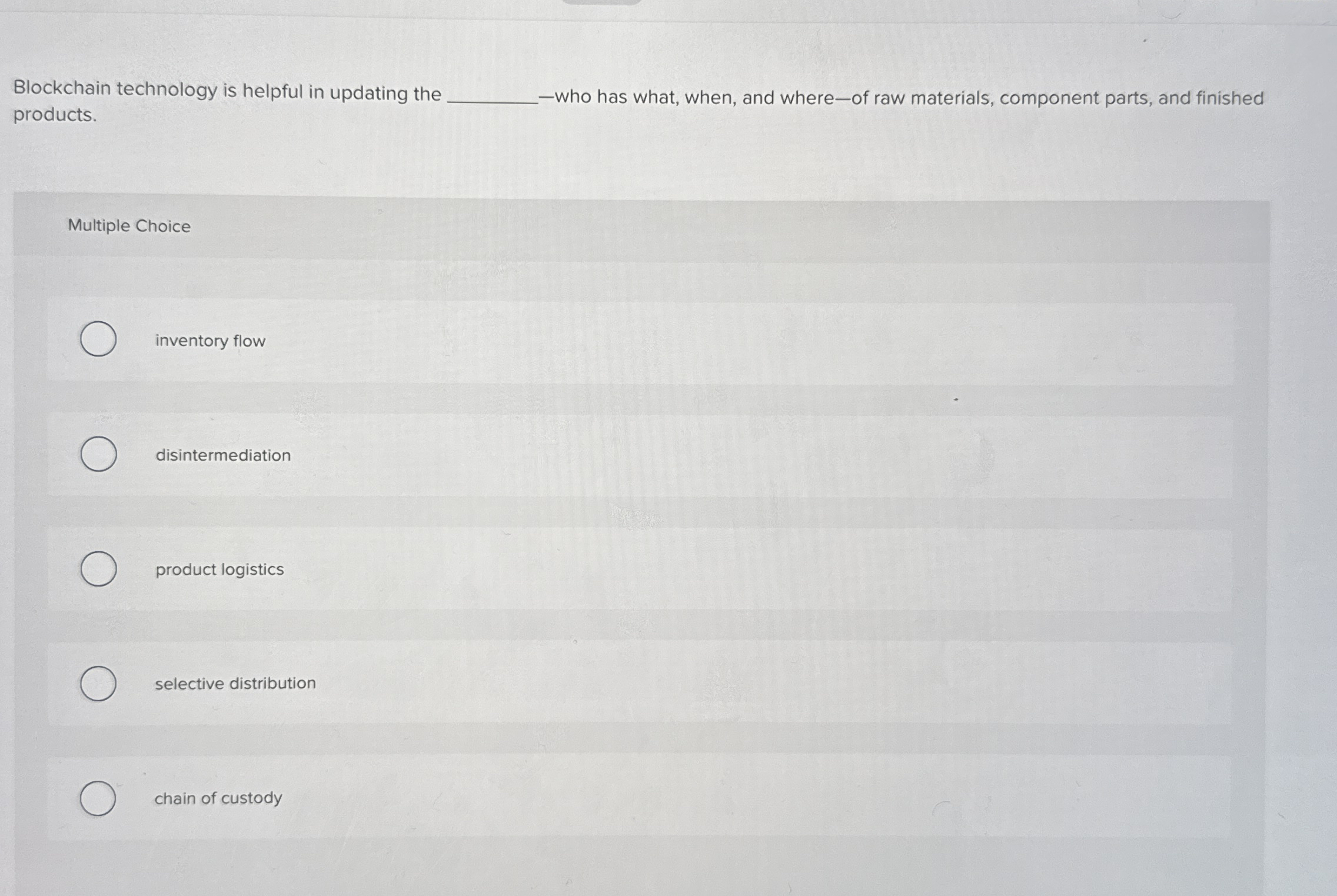 Solved Blockchain technology is helpful in updating the | Chegg.com