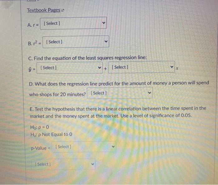 Solved A grocery store manager did a study to look at the | Chegg.com