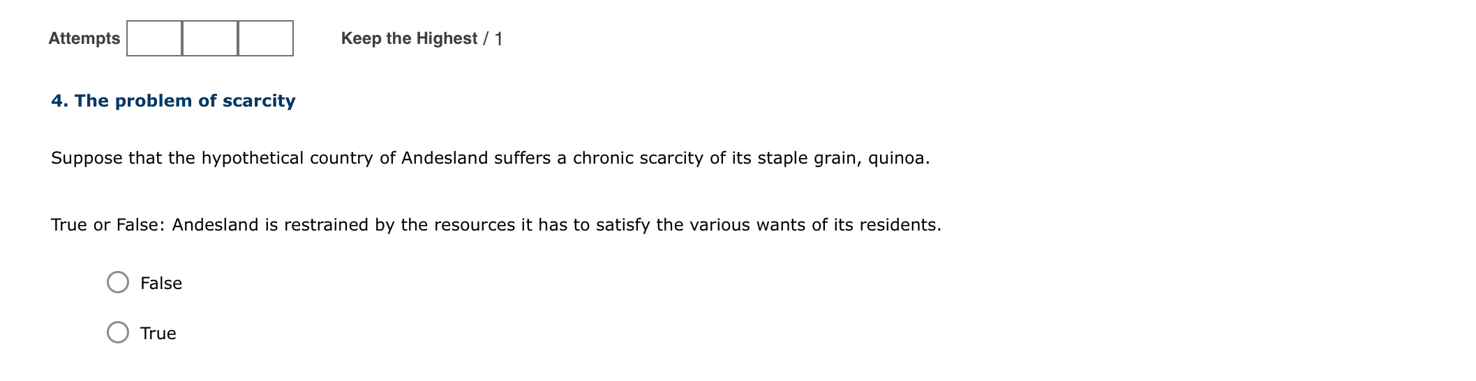 Solved AttemptsKeep the Highest / 14. ﻿The problem of | Chegg.com