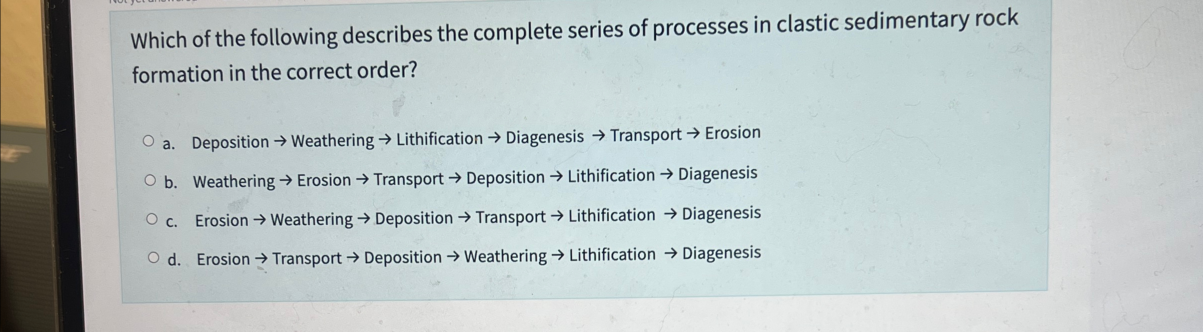 Solved Which of the following describes the complete series | Chegg.com