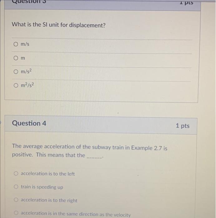 Solved The symbol vˉ refers to change in velocity speed | Chegg.com
