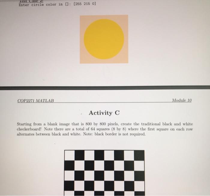 Solved Activity A Given any png image, rotate the image 180 | Chegg.com