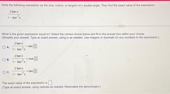 Solved Q9. Write the following expression as the sine, | Chegg.com