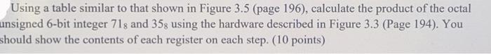 Solved a Using a table similar to that shown in Figure 3.5 | Chegg.com
