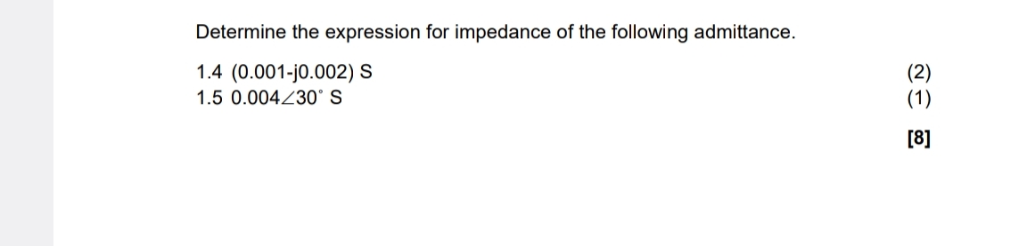Solved Determine the expression for impedance of the | Chegg.com