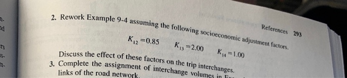 2. Rework Example 9-4 assumi Example 9-4 assuming the | Chegg.com