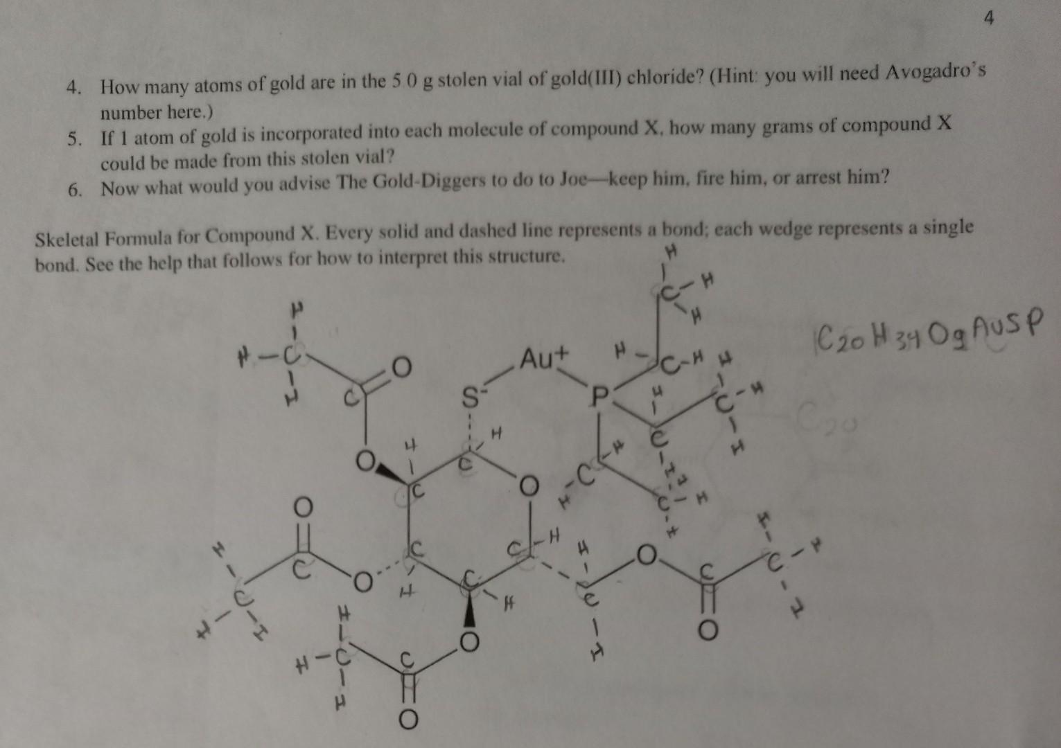 Joe: I mix the sodium hydroxide with the gold(III) | Chegg.com