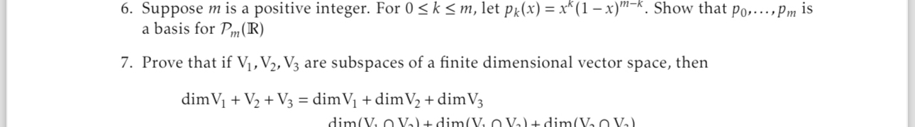 Solved Suppose m ﻿is a positive integer. For 0≤k≤m, ﻿let | Chegg.com