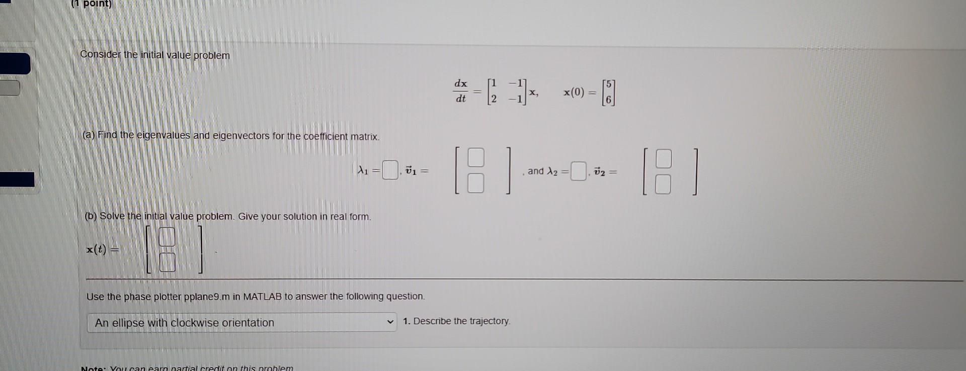 Solved Consider the initial value problem | Chegg.com