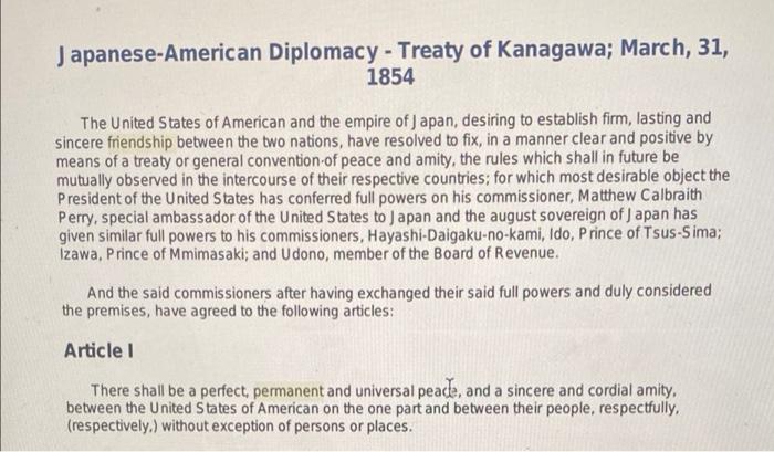 Solved what is one thoughtfull comment about article one | Chegg.com