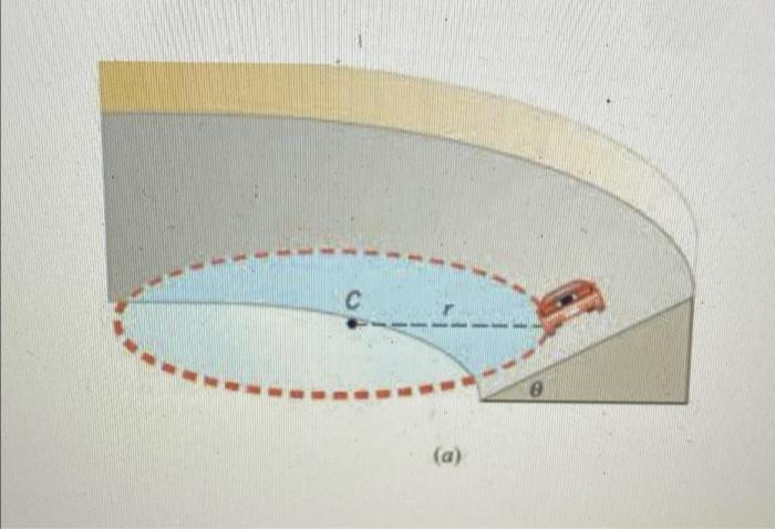 Solved Determine the maximum speed (in m/s) that a race car | Chegg.com