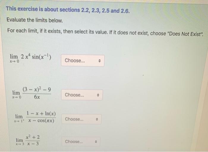 Solved This exercise is about sections 2.2, 2.3, 2.5 and | Chegg.com