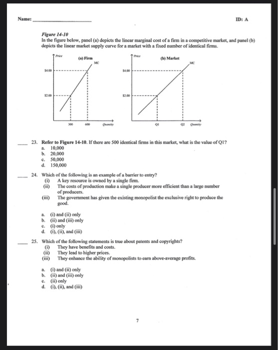 Solved Name: ID: A Figure 14-10 In the figure below, panel | Chegg.com Solved Name: ID: A Figure 14-10 In the figure below, panel | Chegg.com