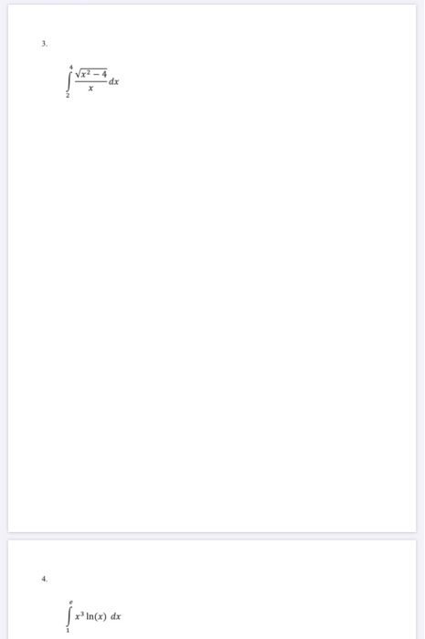 Solved xp comics xp (x)ux *P E Evaluate each integral. | Chegg.com