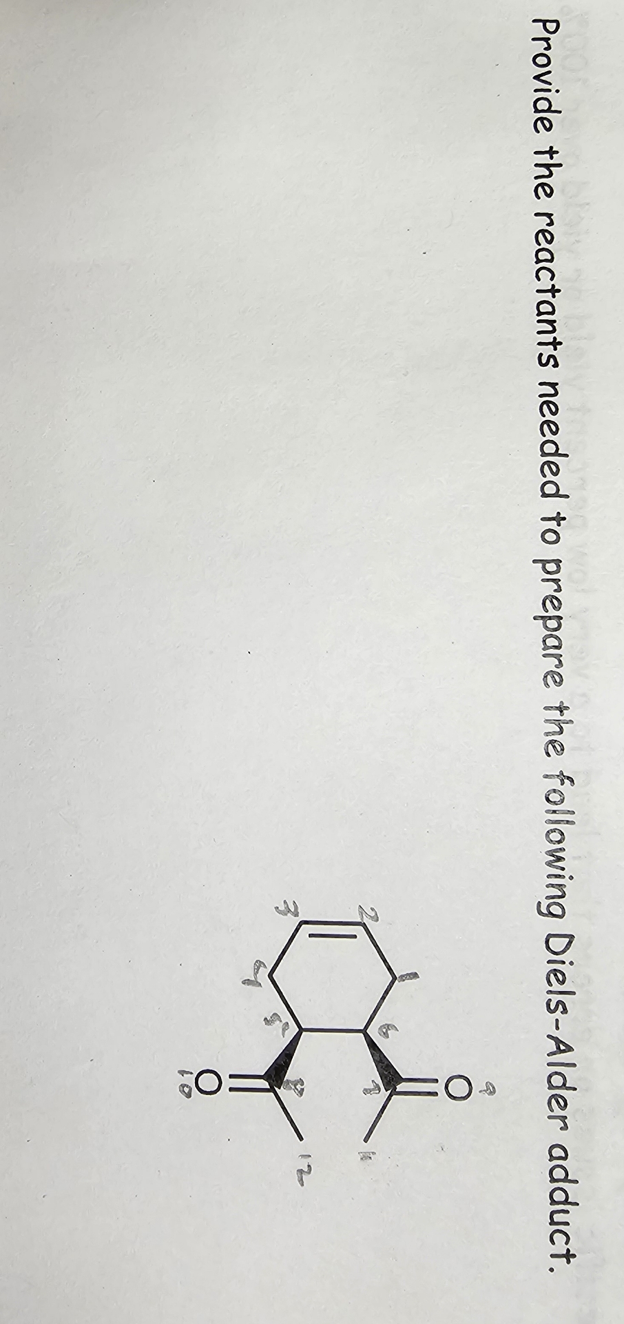 Solved Provide the reactants needed to prepare the following | Chegg.com