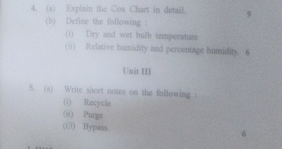 Solved 1.(a) ﻿Explain the Cox Chart in detail.(b) ﻿Define | Chegg.com