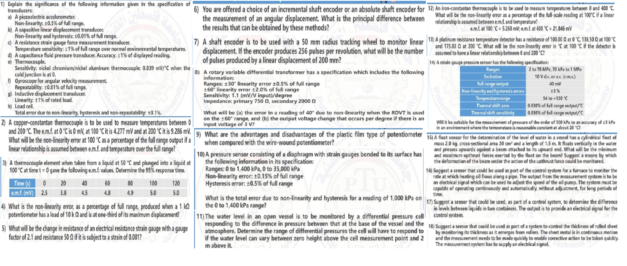 Solved please 1 ﻿to 18 ﻿full and step by step solve | Chegg.com