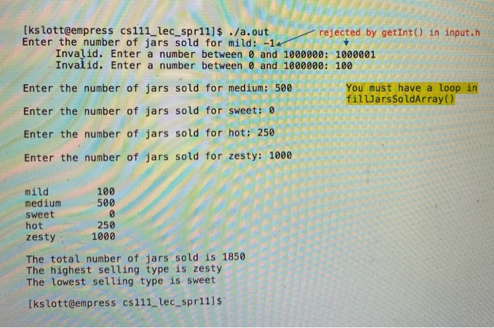 Solved Program 1 Chips and Salsa | Chegg.com