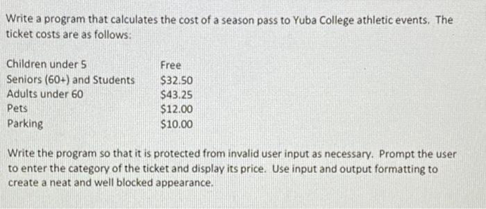 Solved visual basic. this program should also calculate | Chegg.com