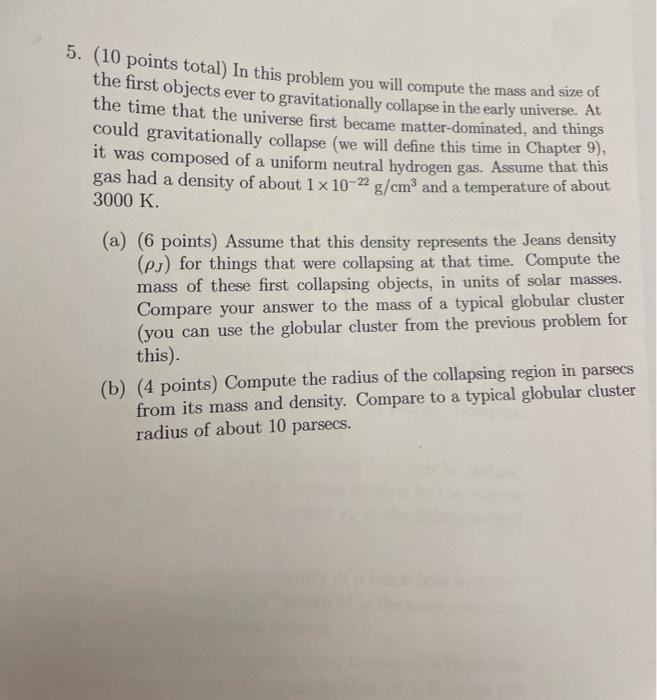 Solved 5. (10 points total) In this problem you will compute | Chegg.com