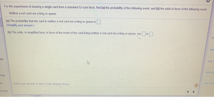 Solved For the experiment of drawing a single card from a | Chegg.com