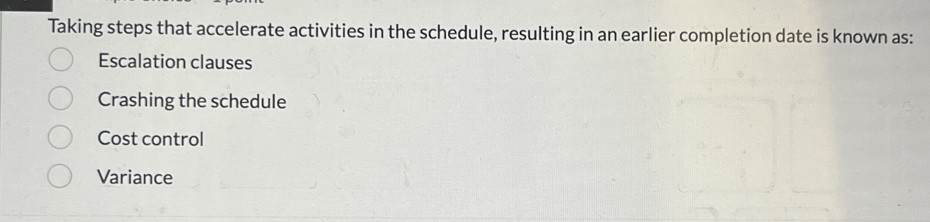 Solved Taking steps that accelerate activities in the | Chegg.com