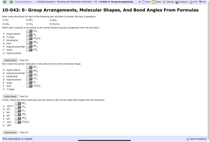 Solved What type of bonding would you expect in each of the | Chegg.com