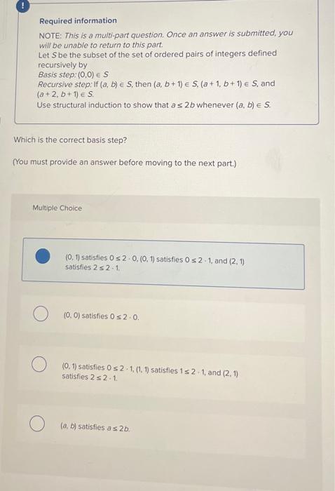 ! Required information NOTE: This is a multi-part | Chegg.com