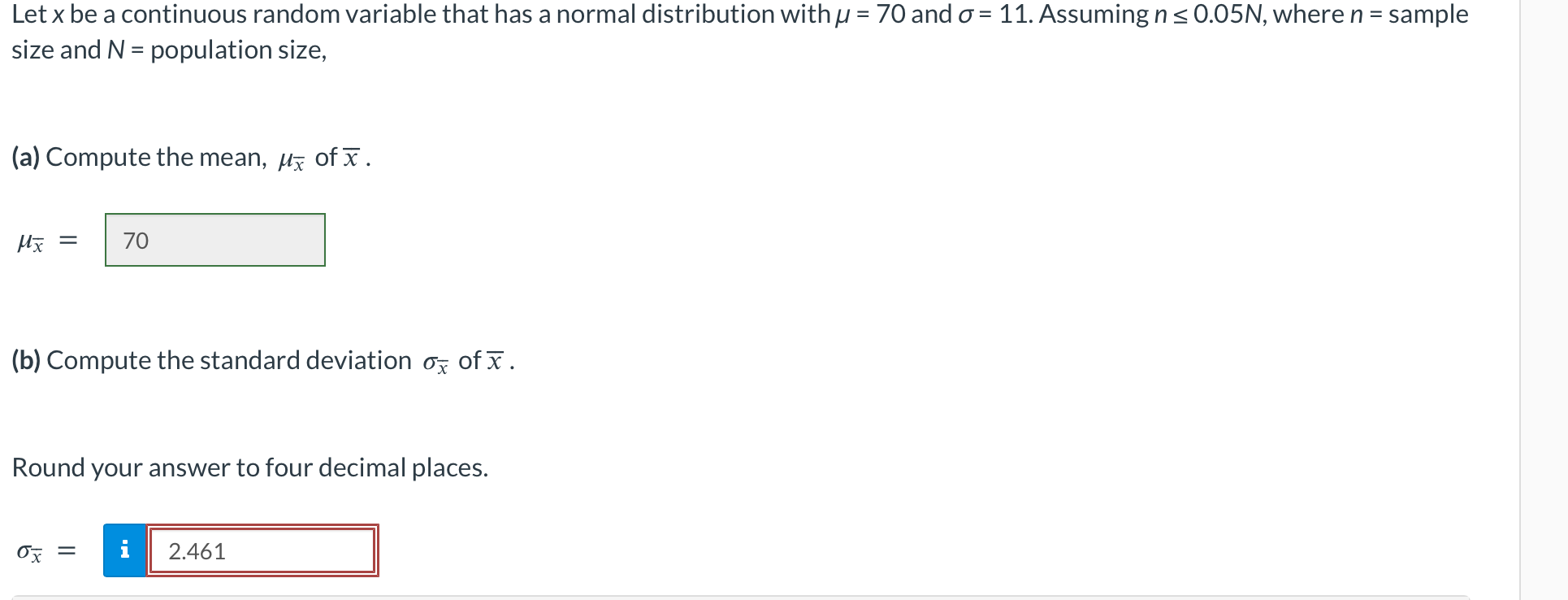 Solved Let x ﻿be a continuous random variable that has a | Chegg.com